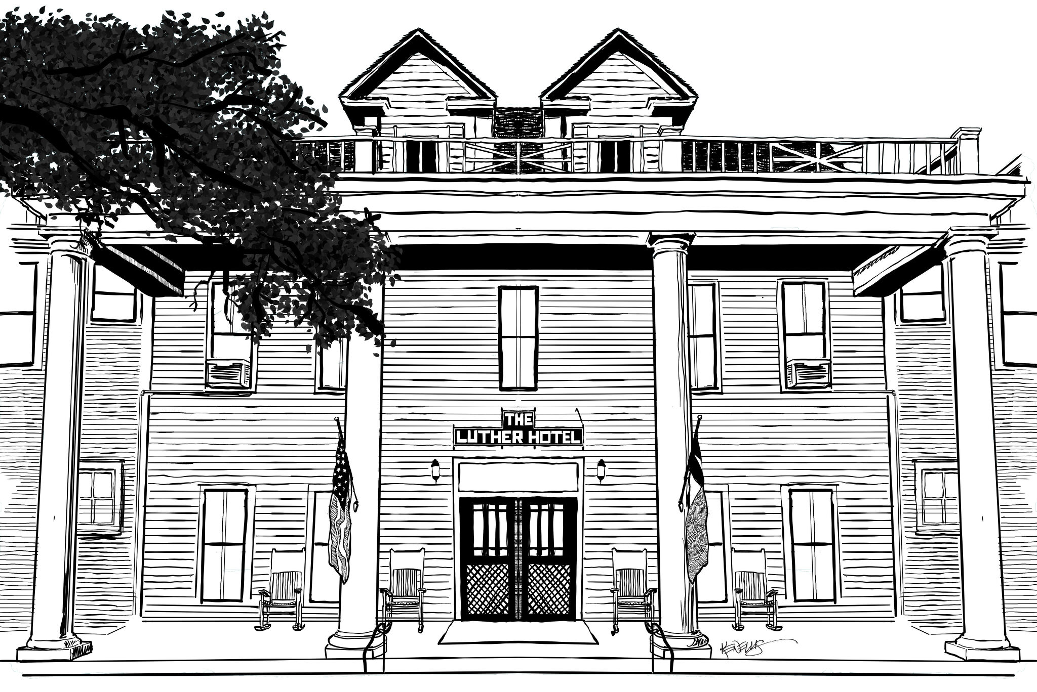 Luther Hotel: In Palacios, a century-old Texas hotel awaits its fate