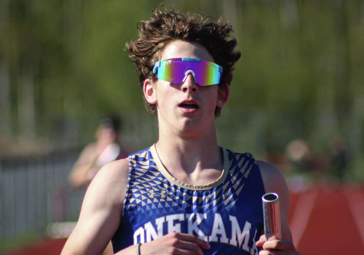 Photos: Onekama track battles fierce opponents in Bruce Garland Relays