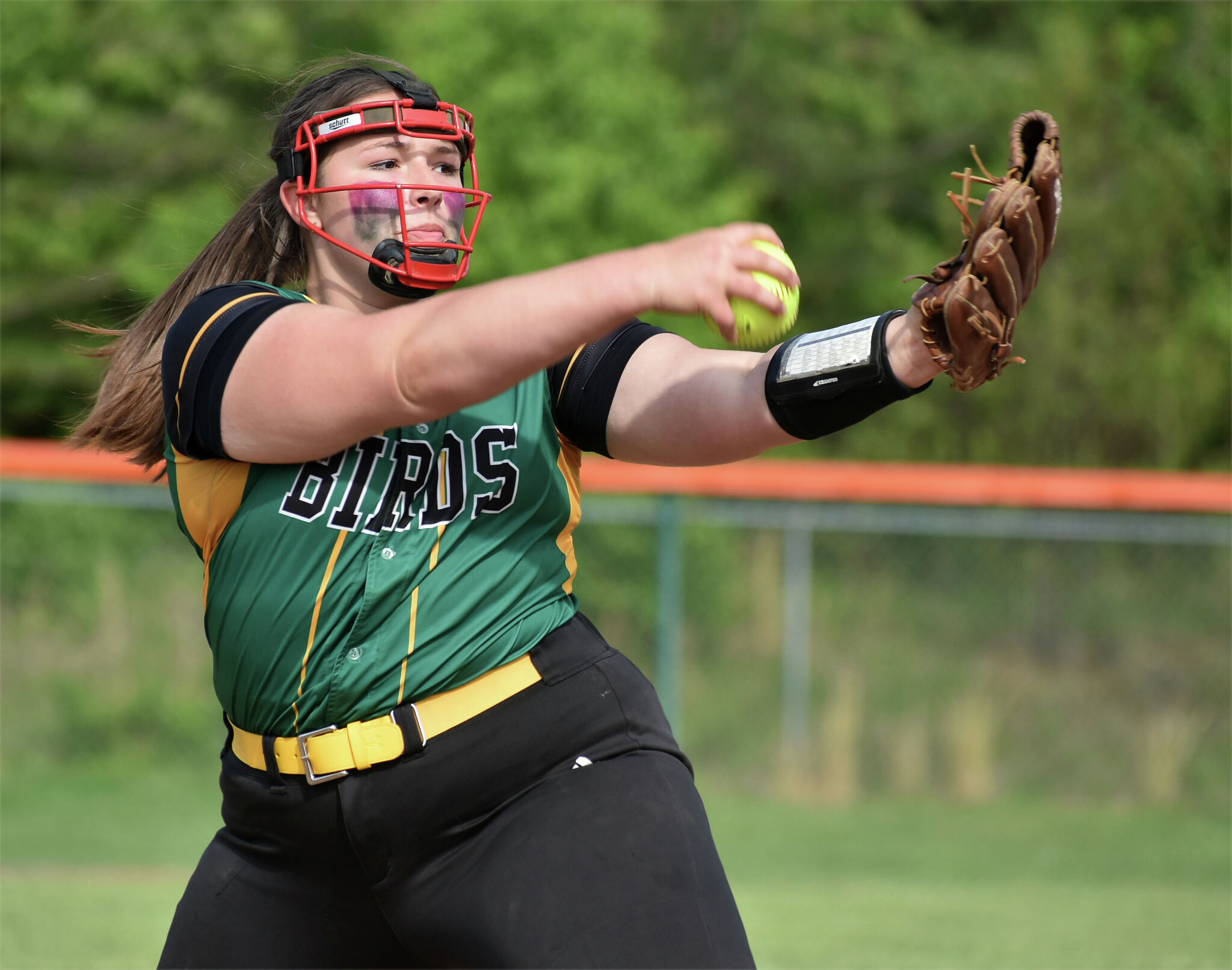 Tigers' Hamilton, Fox combine for shutout of Piasa Birds