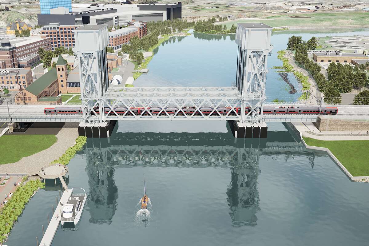 Conceptual drawings show shiny new Walk Bridge for Norwalk