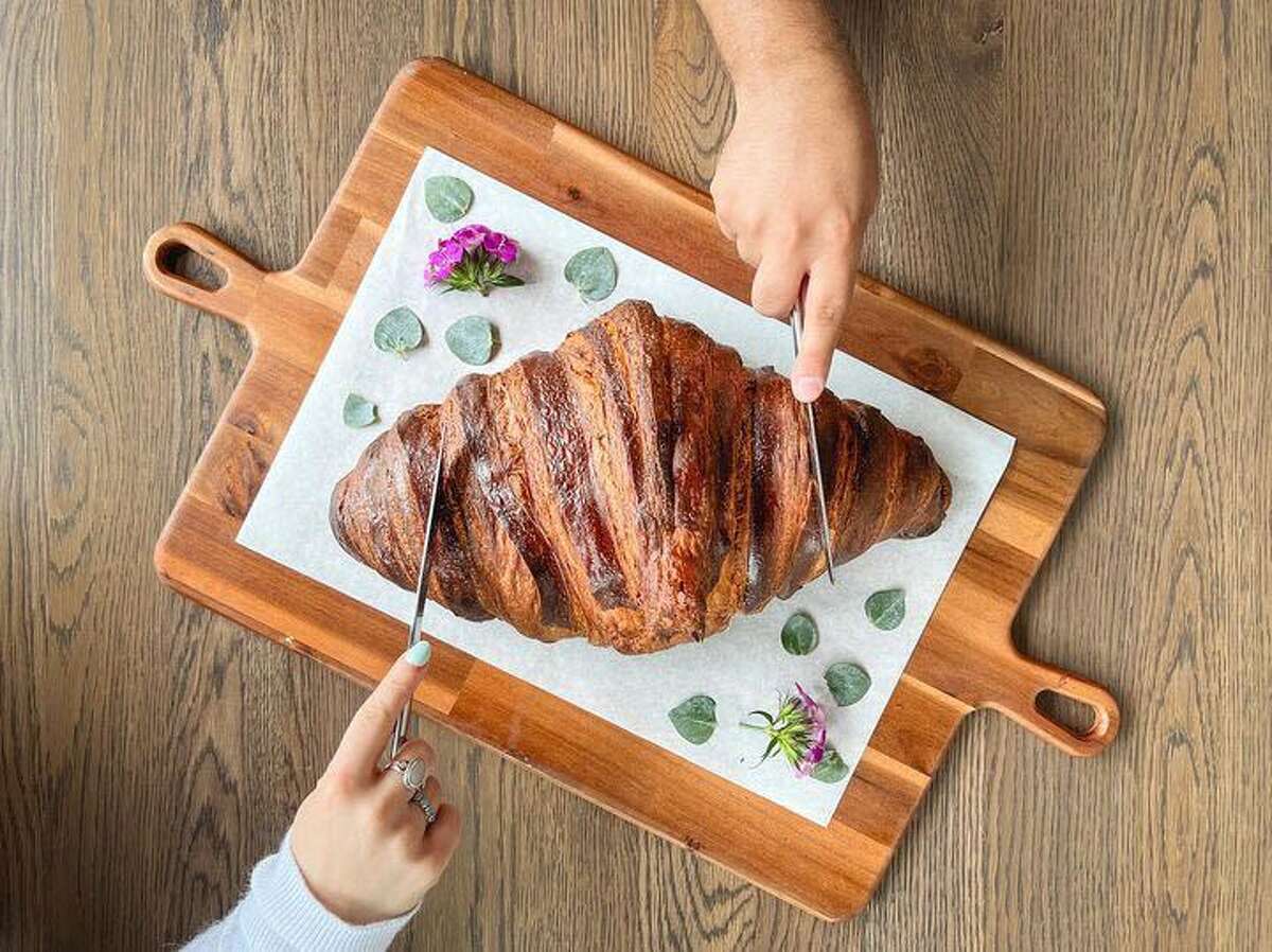 Houston halal bakery is making comically large croissants and coffee