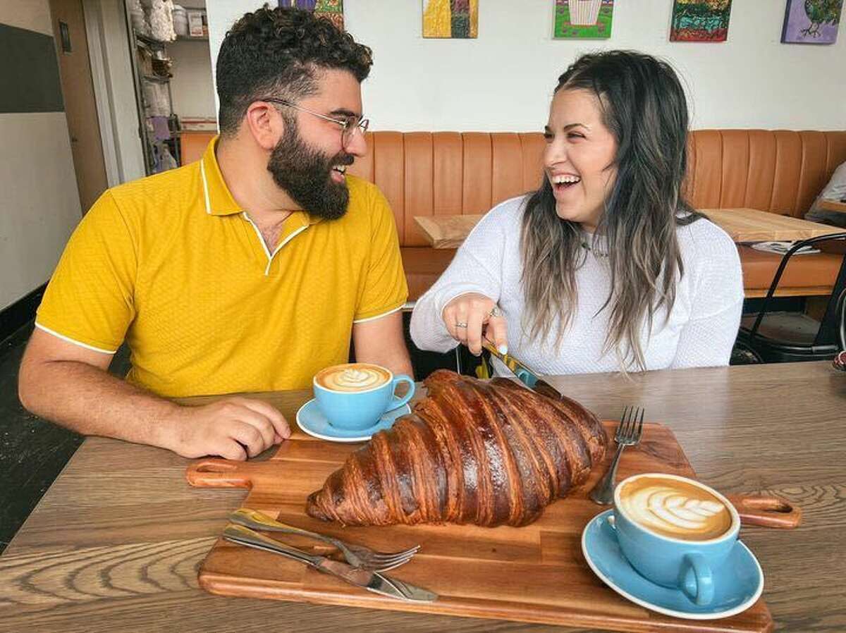 Houston halal bakery is making comically large croissants and coffee