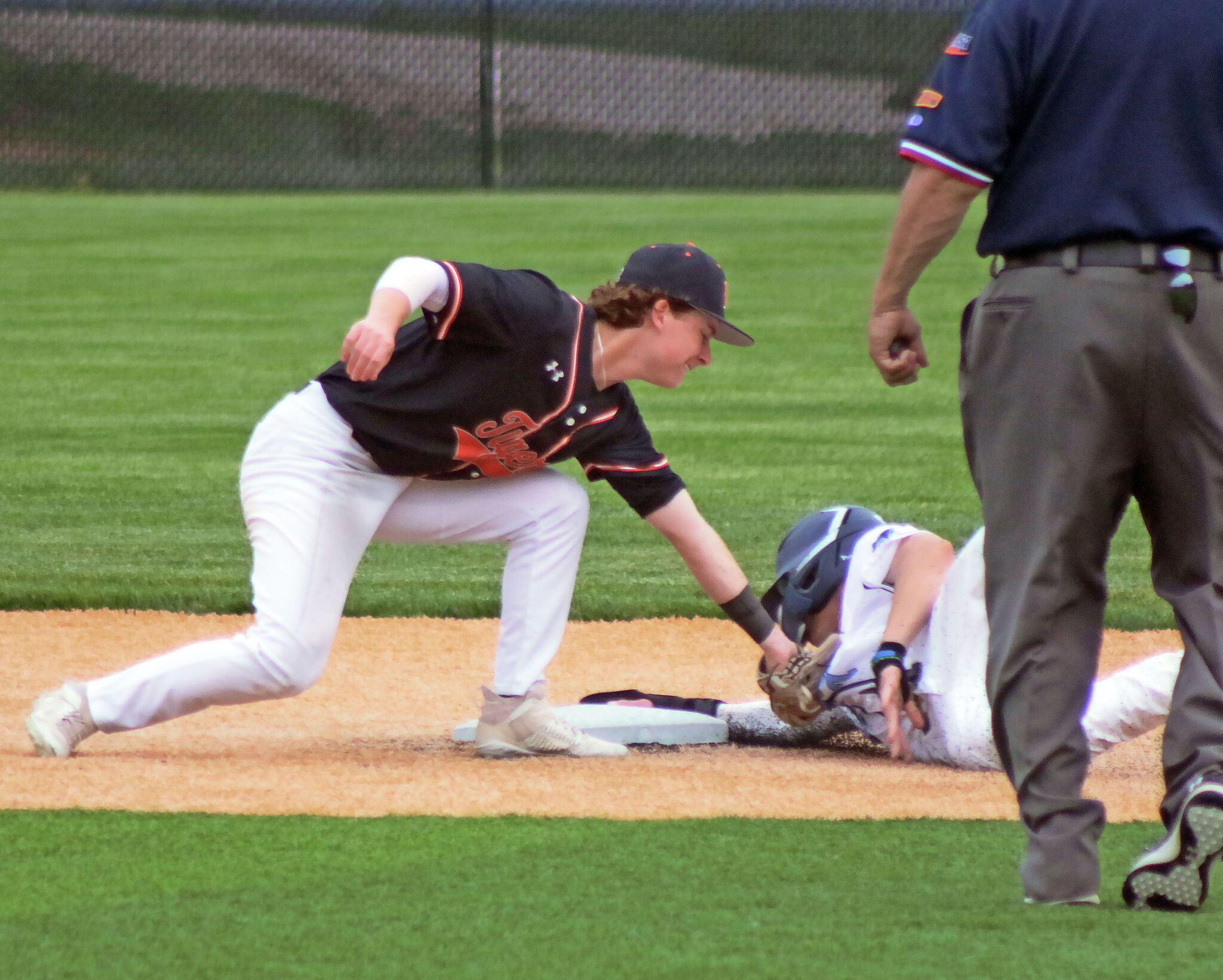 Zander Mueth, Lancers shut down Edwardsville bats