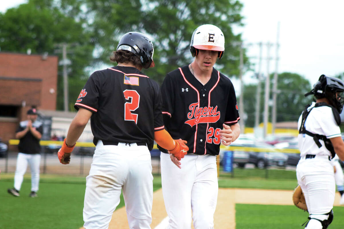 Zander Mueth, Lancers shut down Edwardsville bats