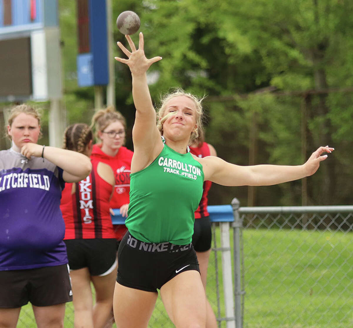 Track sectional as easy as 1-2-3 for Marquette's Hentrich