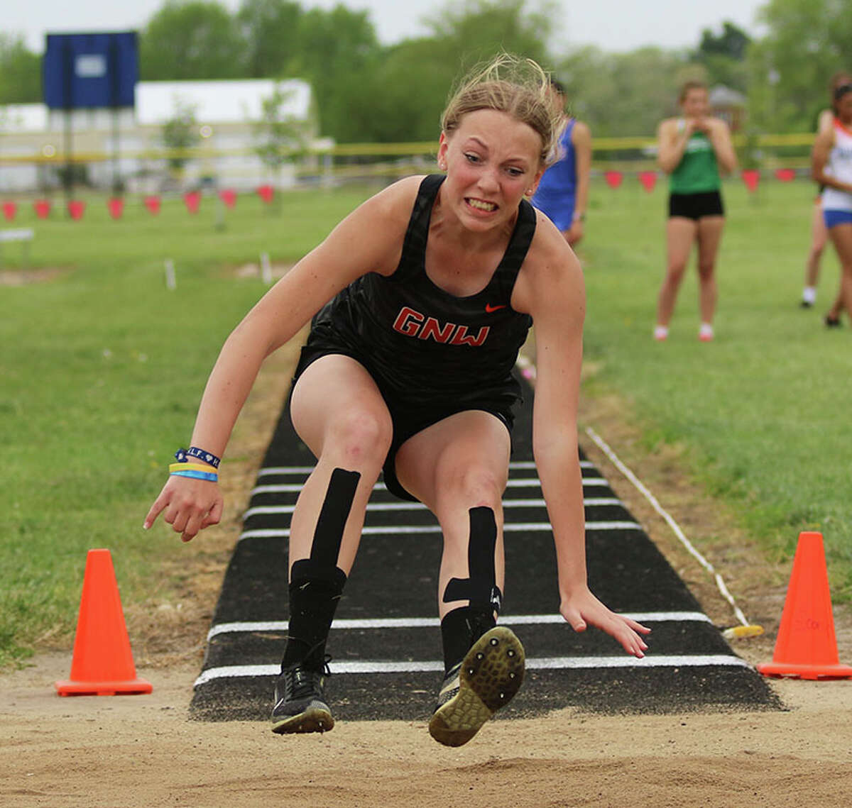 Track sectional as easy as 1-2-3 for Marquette's Hentrich