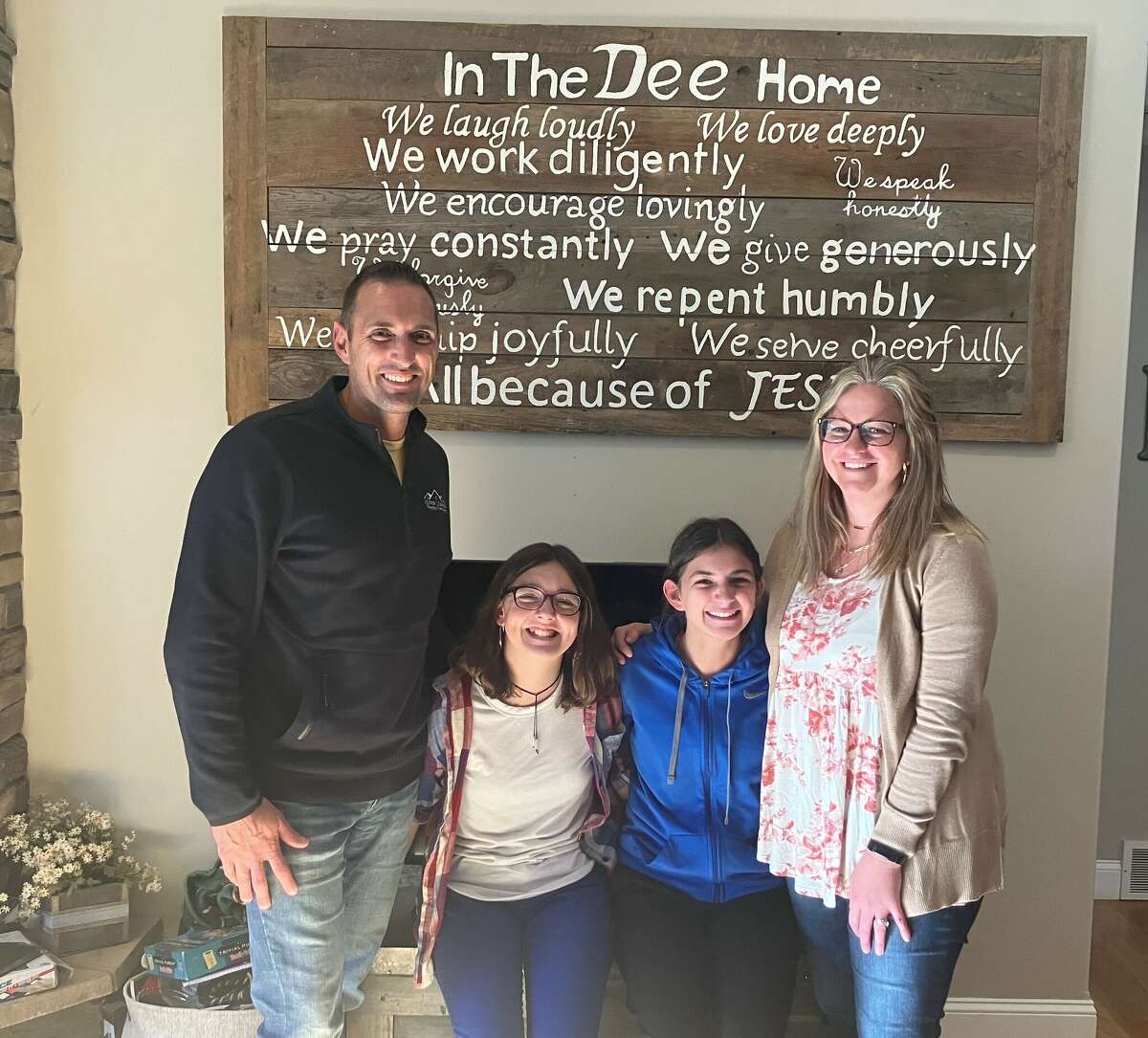 J.D. and Kristen Dee of Gladwin have been foster parents to 6 children