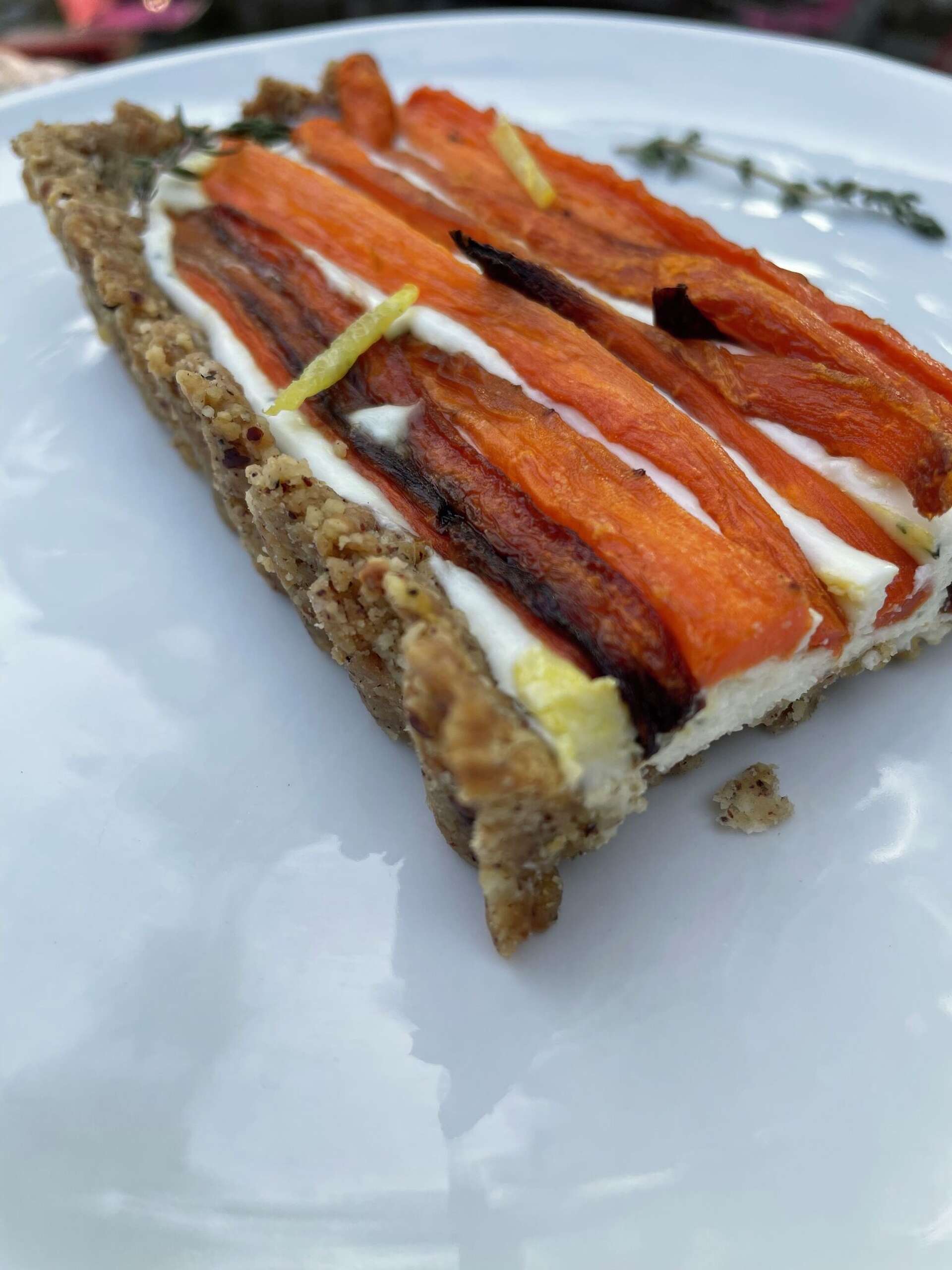 Carrot-hazelnut tart, tea mocktail recipes for intentional cooking