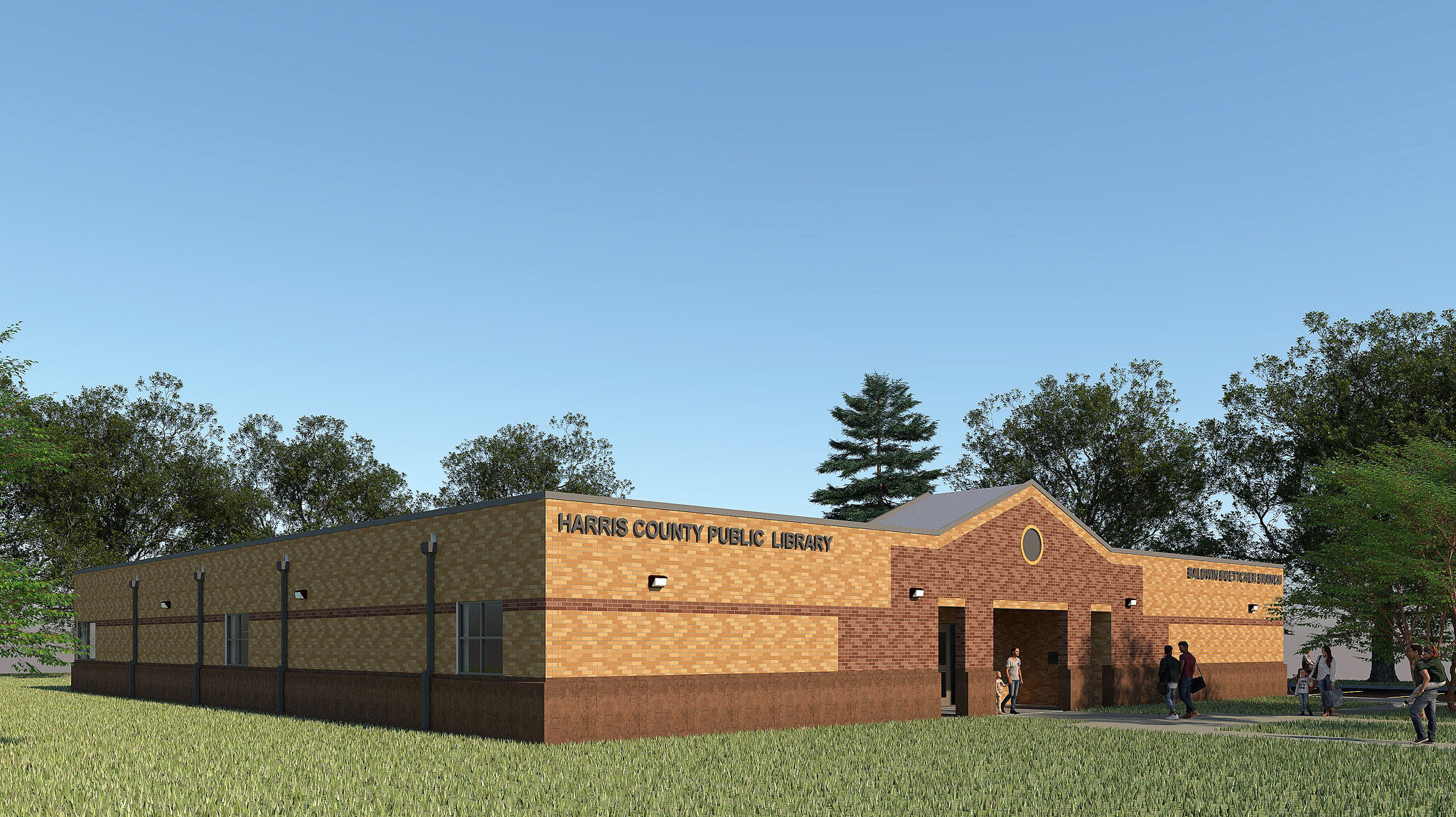 Boettcher Library in Humble will now be rebuilt 6 years after Harvey