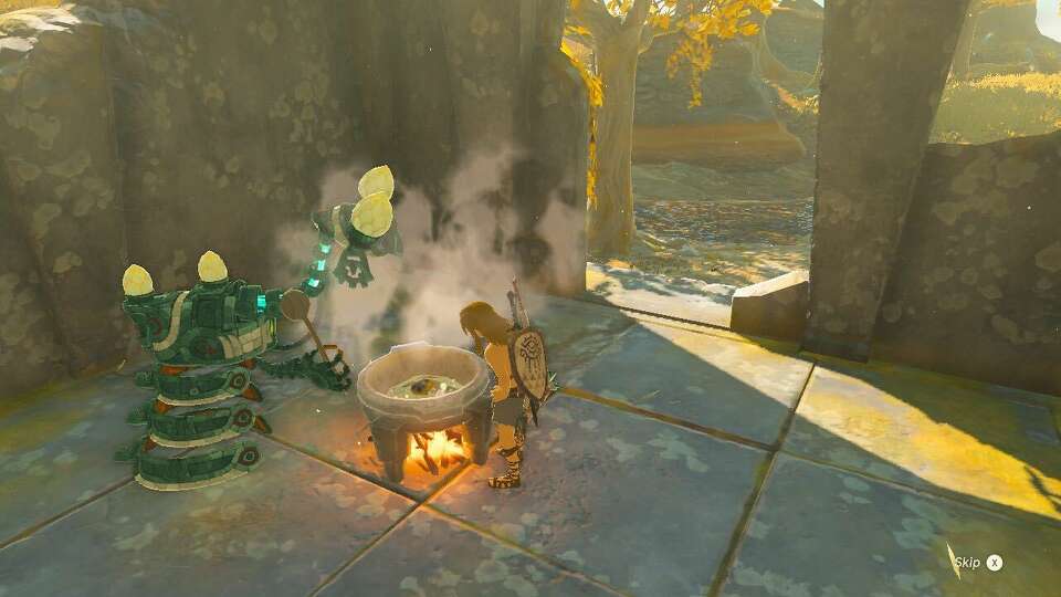 Day 1 of cooking our way through The Legend of Zelda: TOTK