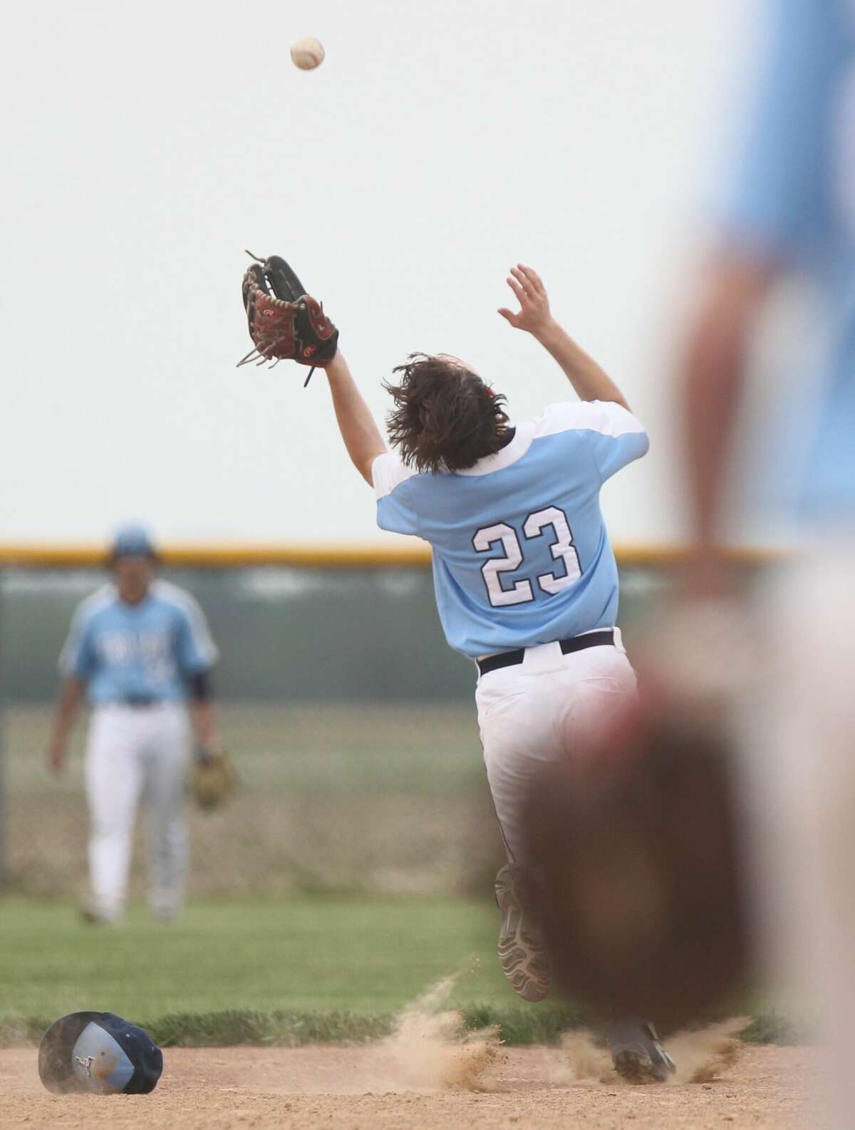 New Berlin baseball team downs Triopia