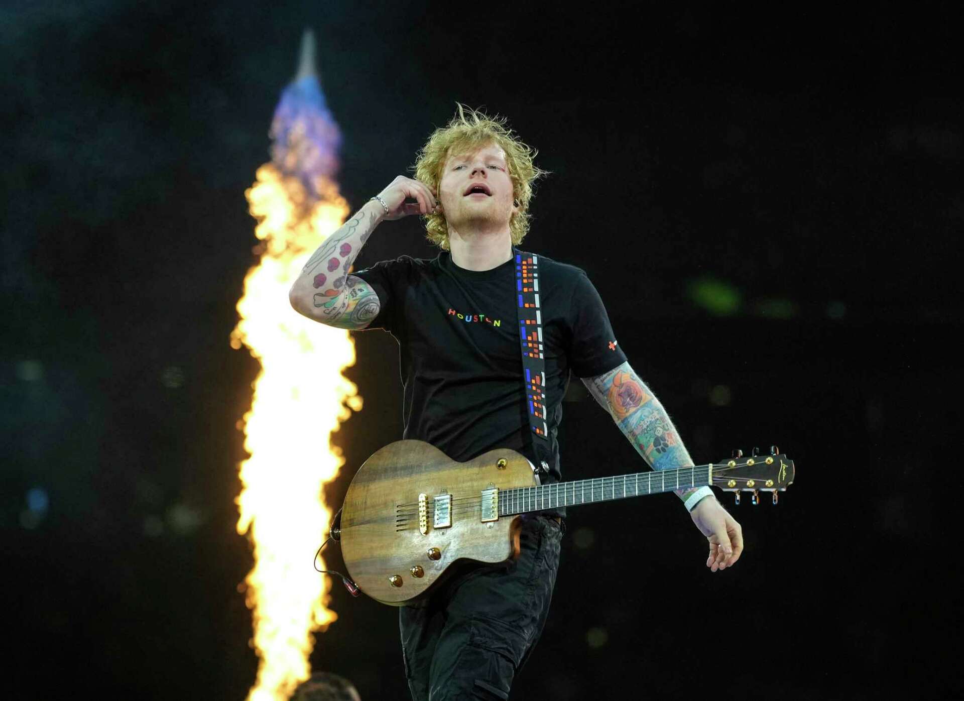 Concert review: Ed Sheeran brings his biggest show yet to Houston