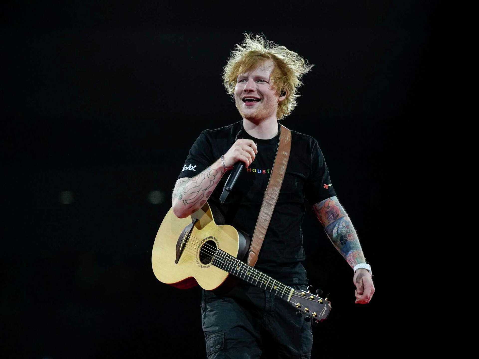Concert review: Ed Sheeran brings his biggest show yet to Houston