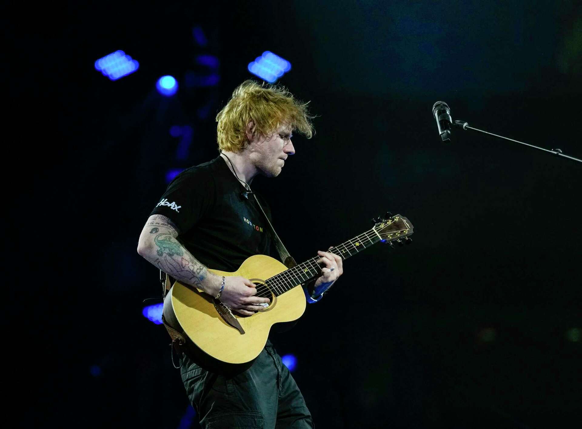 Concert review: Ed Sheeran brings his biggest show yet to Houston