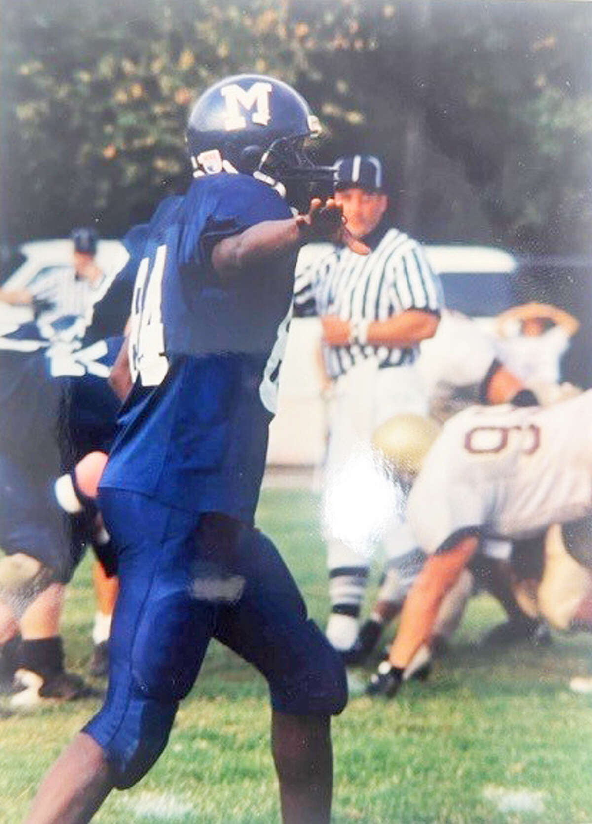 Laurence Hogg was football standout at Edwardsville High School