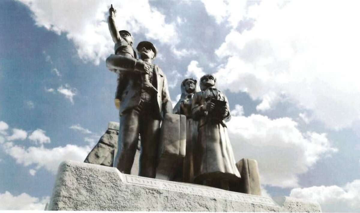 New Haven's new Wooster Square monument nearing completion