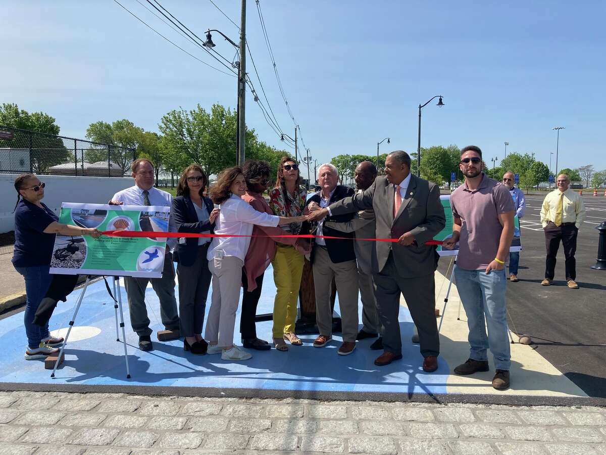 Norwalk unveils walkway, parking lot upgrades at Calf Pasture