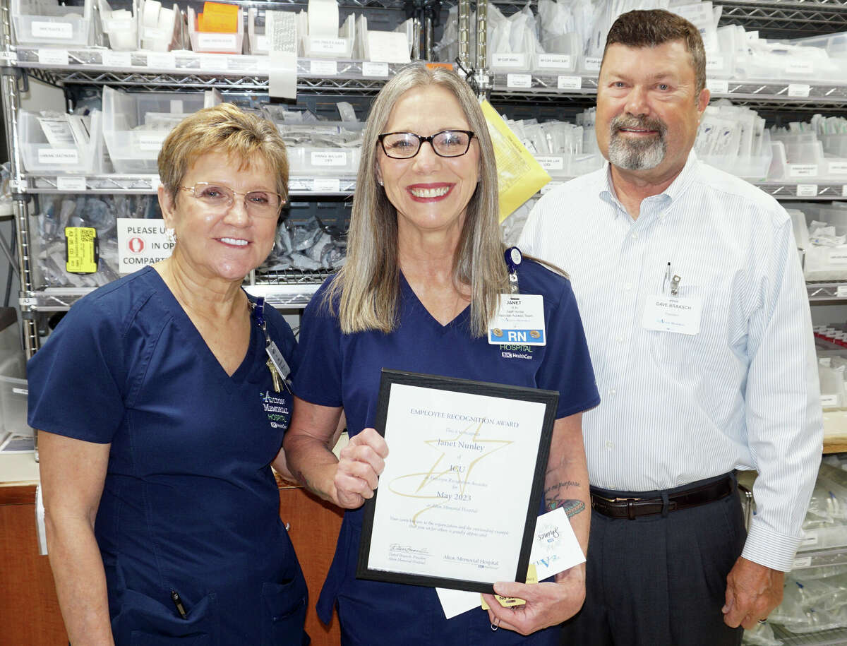 Nunley honored at AMH