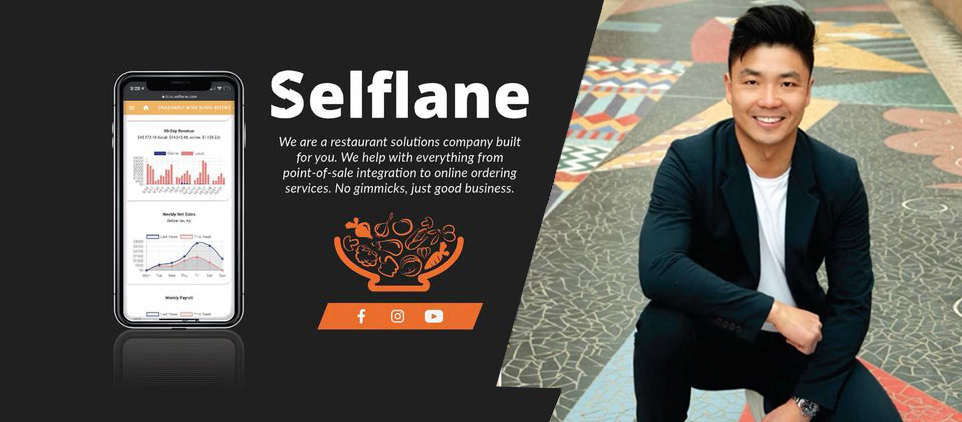 When food meets tech: Meet the mastermind behind a new online ordering service