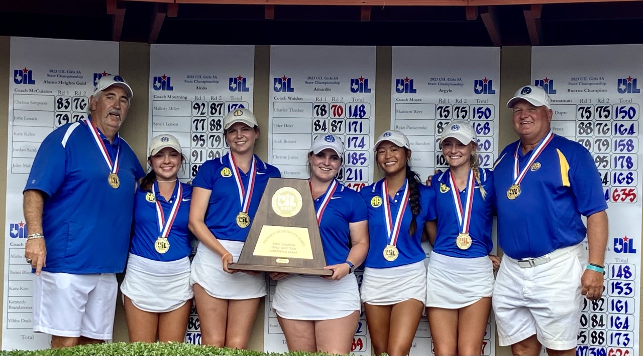 Girls golf: Alamo Heights wins Class 5A state title