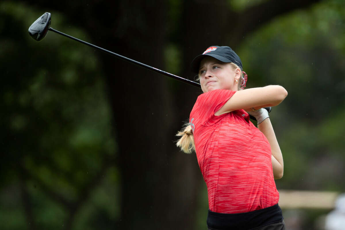 The Woodlands medals at 6A girls golf tournament