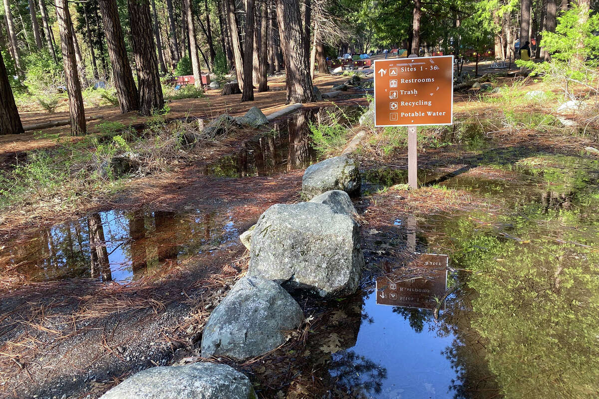 Right before the melting snowpack floods Yosemite National Park