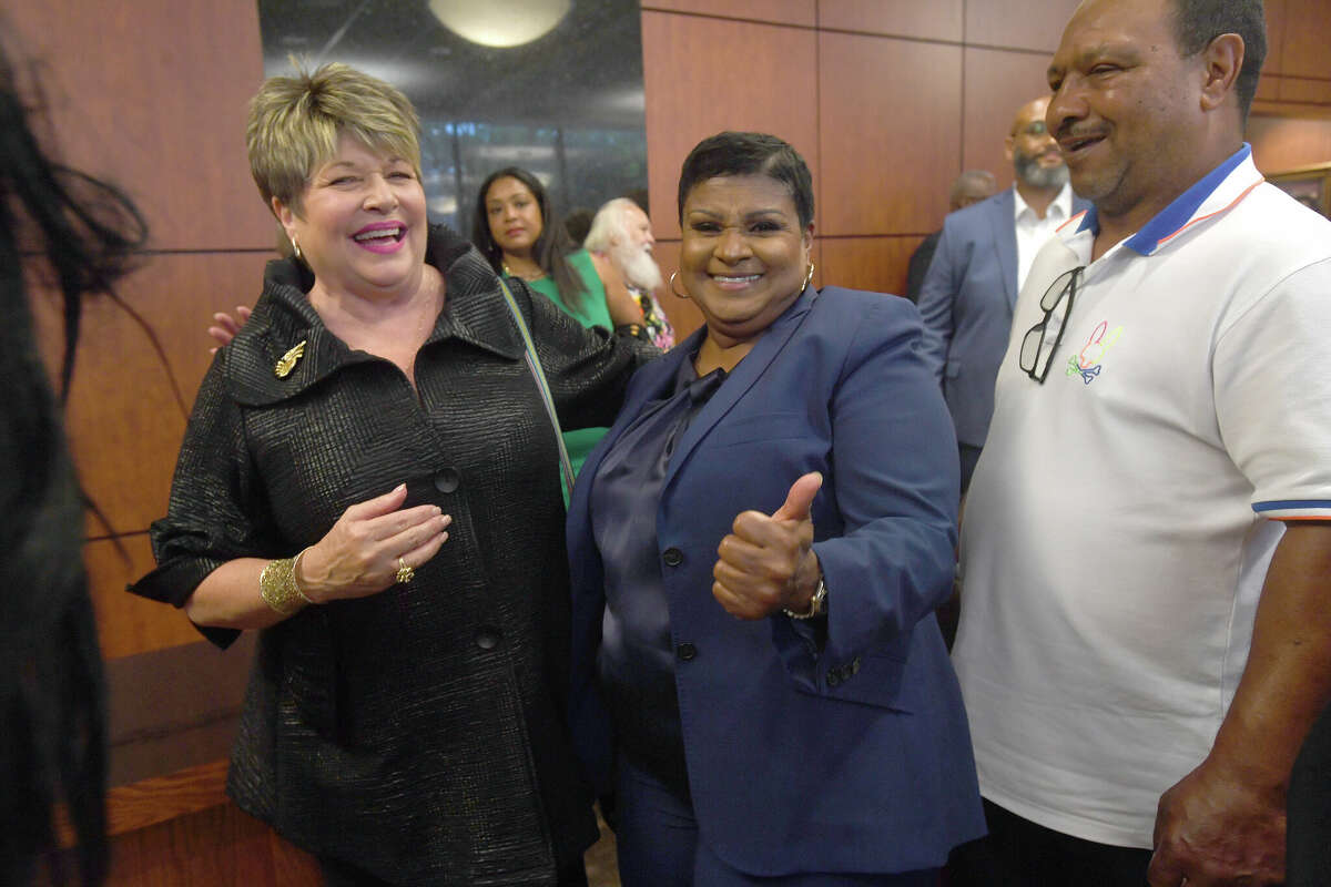 Mayor Roy West and returning council sworn in to office Tuesday