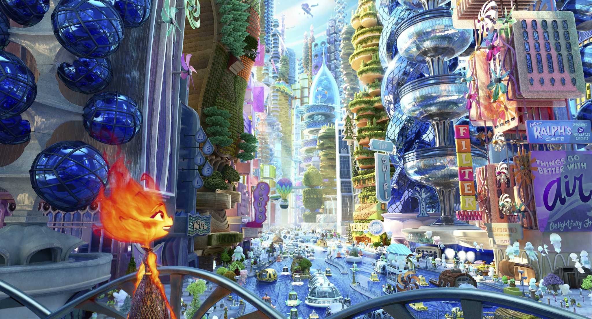 Pixar’s ‘Elemental’ is a rom-com that never catches fire