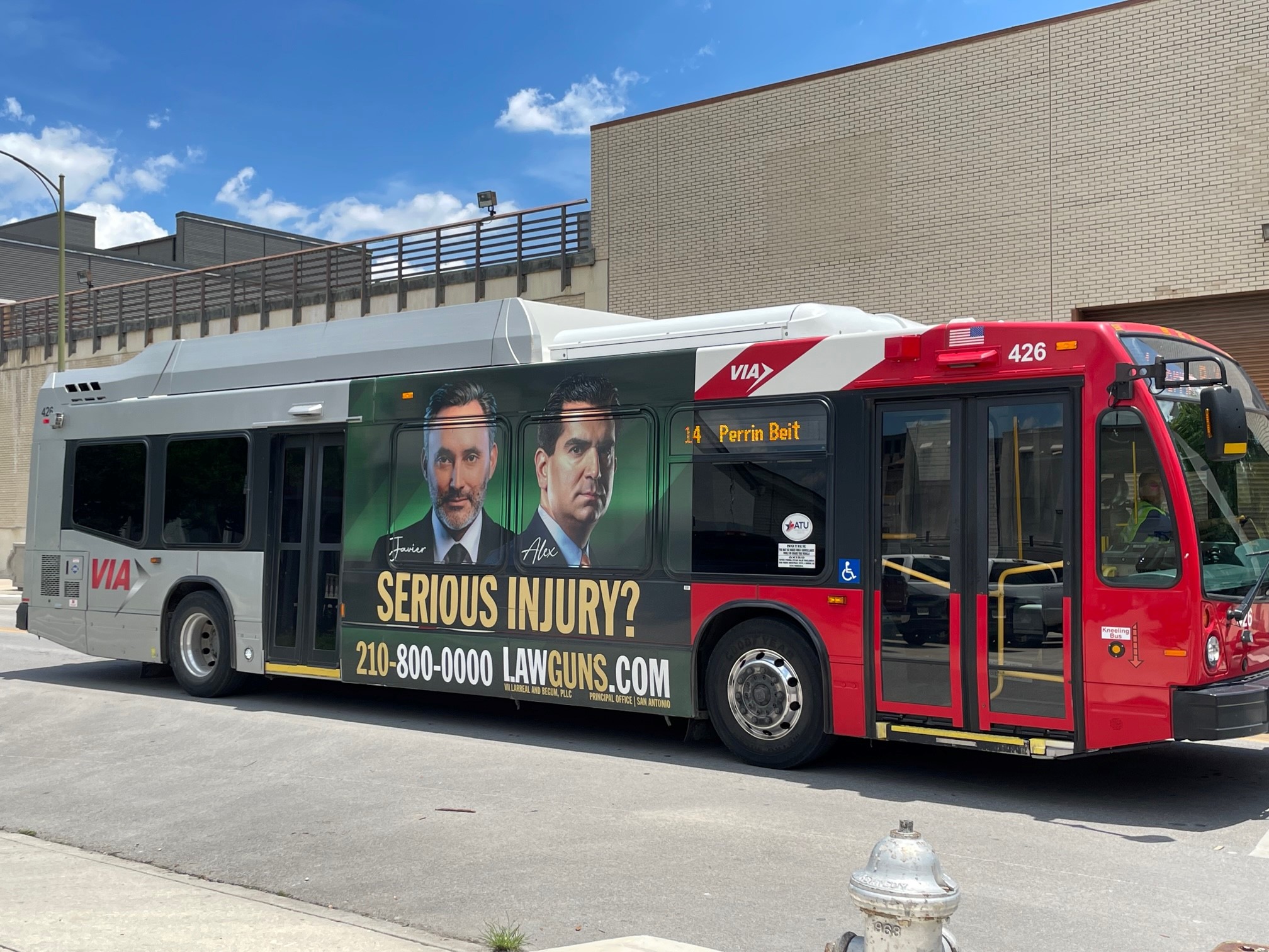 VIA cans advertising firm after contract dispute over ads on buses