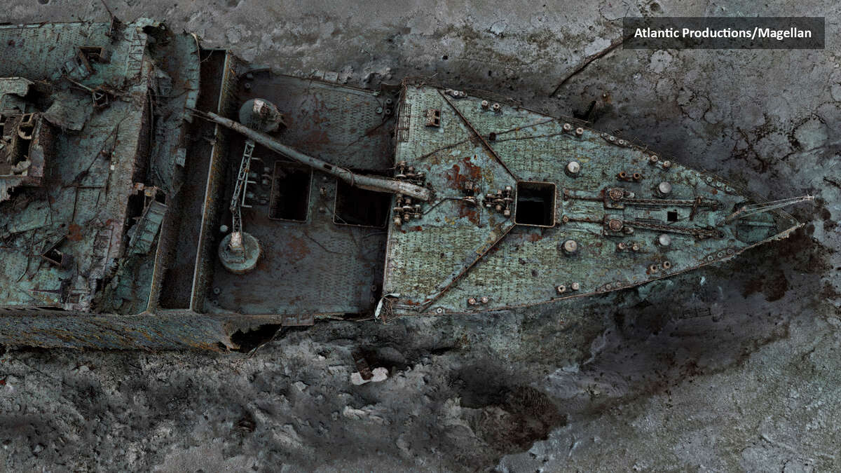 New images of the Titanic give a more realistic view of the shipwreck