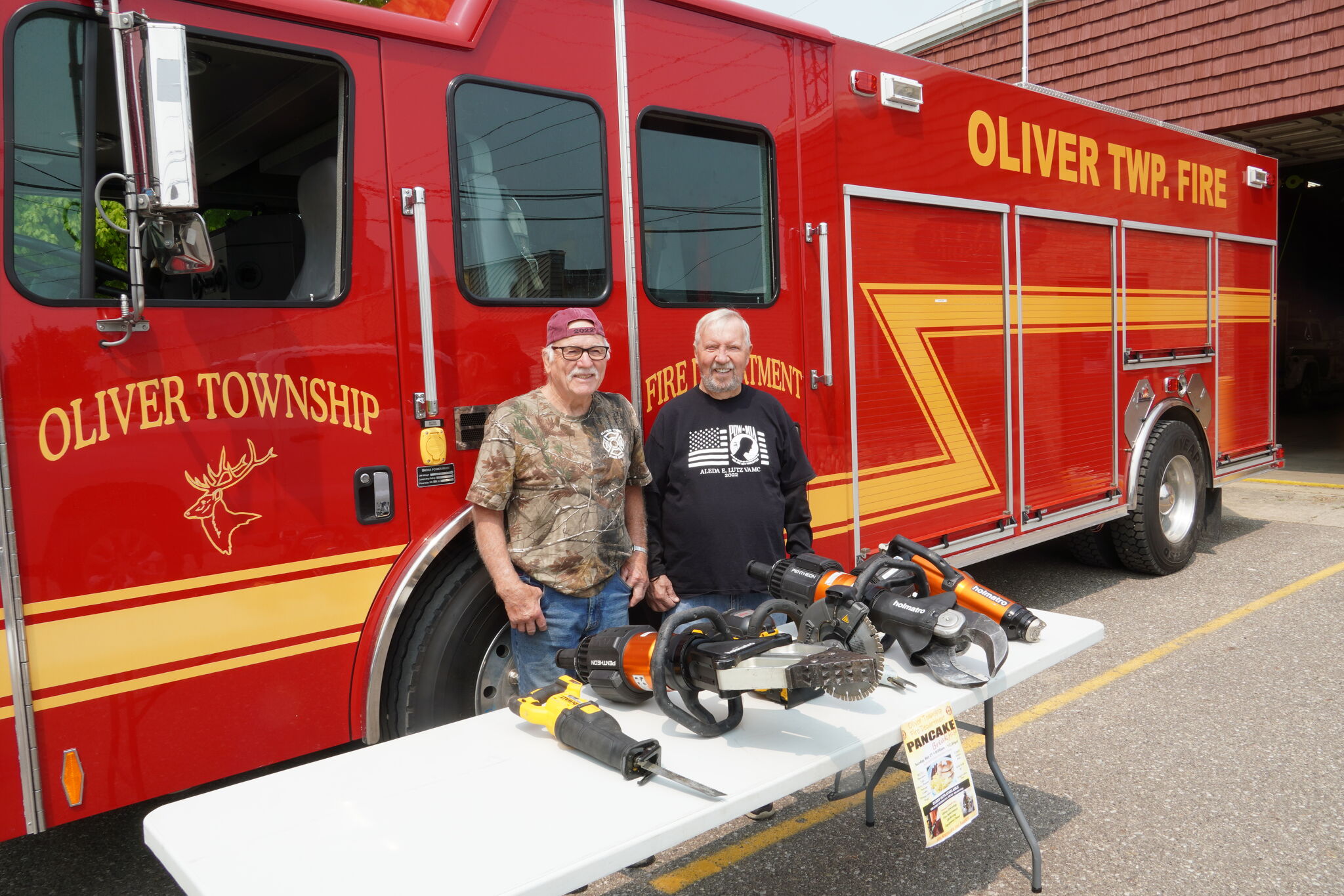Pancake breakfast in Elkton for Oliver Township fire department