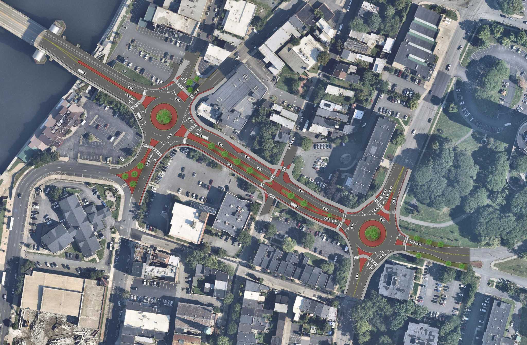 Roundabout plan for Troy's Federal Street will create gateway