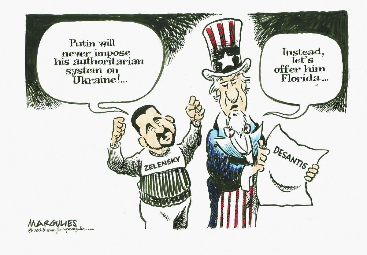 Editorial cartoons from the San Antonio Express-News