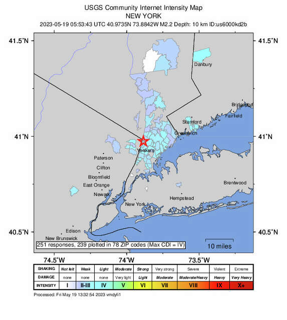 Connecticut residents report feeling Westchester earthquake