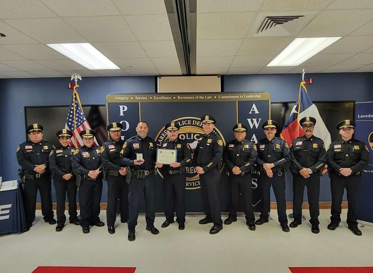 Laredo police give out 2023 awards including Officer of the Year