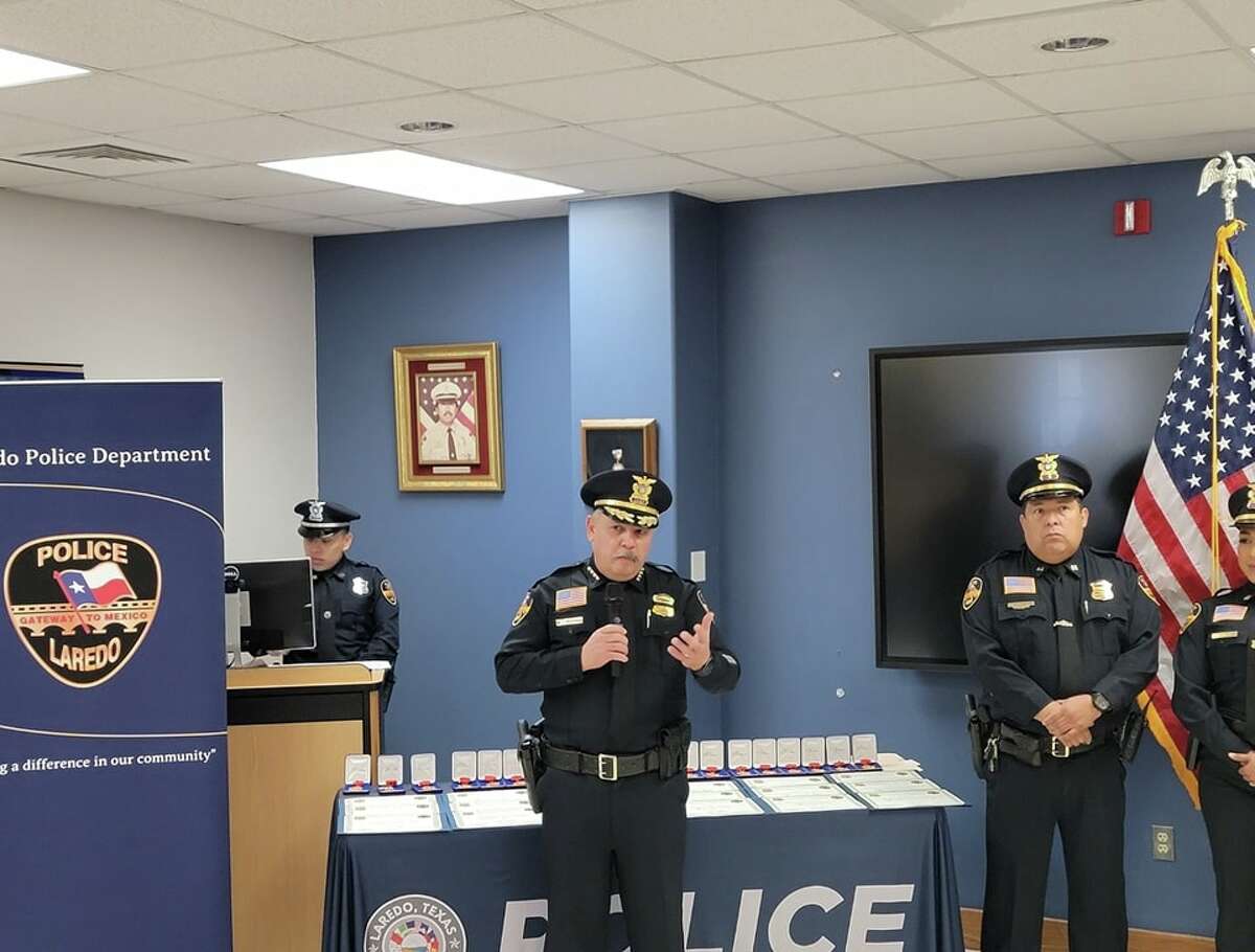 Laredo police give out 2023 awards including Officer of the Year