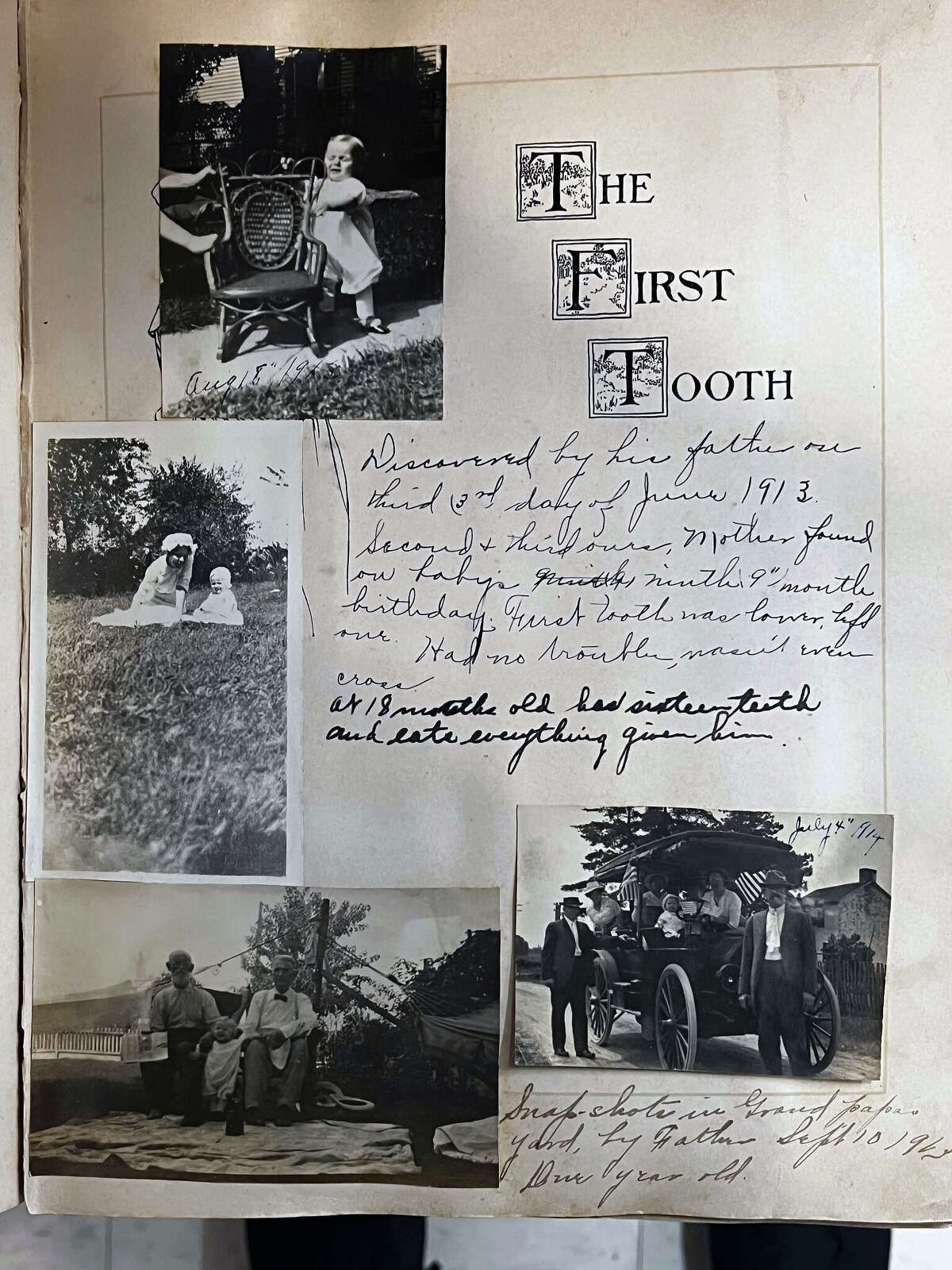 Guilford historian reunites mystery antique baby book with family