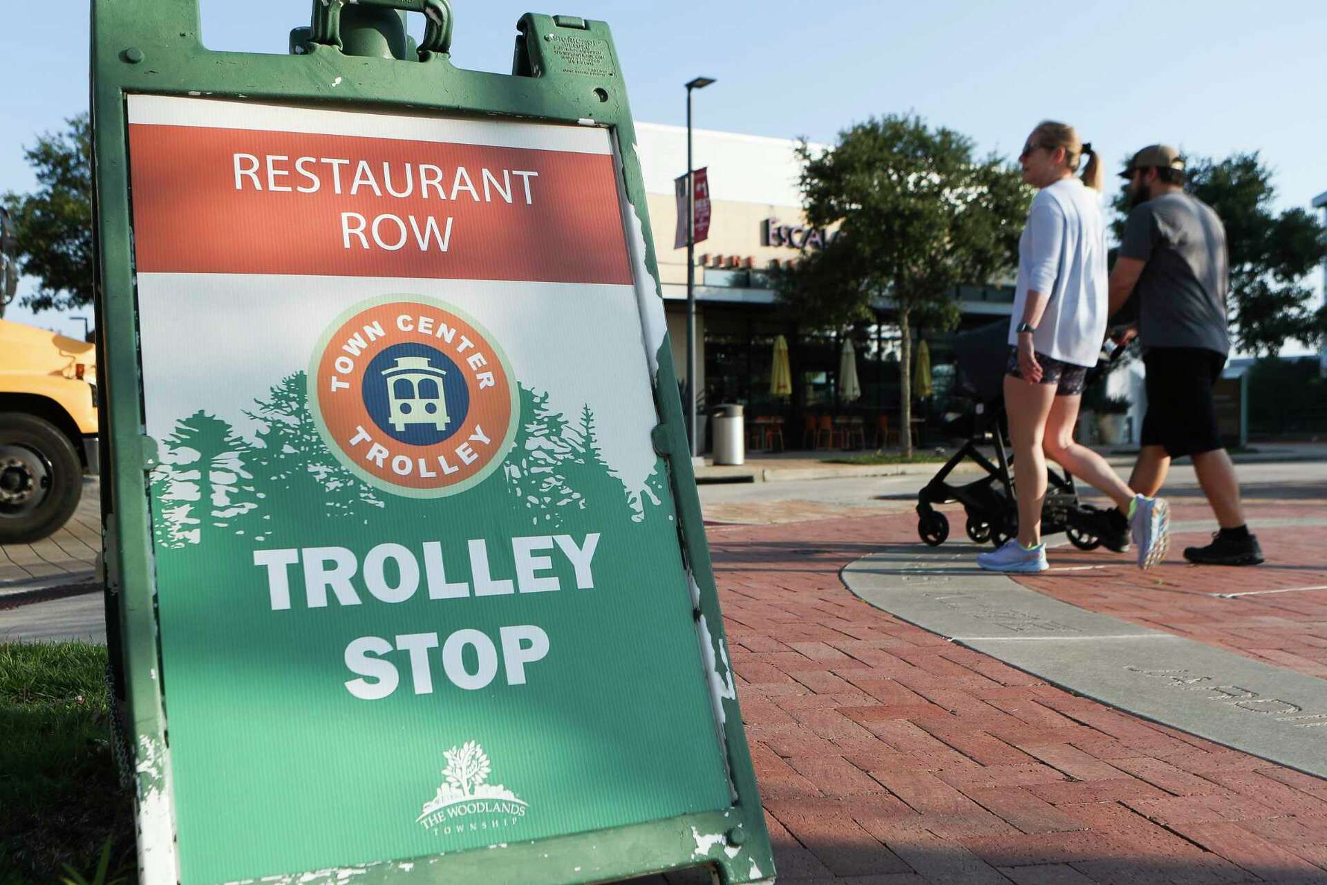 Woodlands builds trolley stops, continues study on $400K transit grant