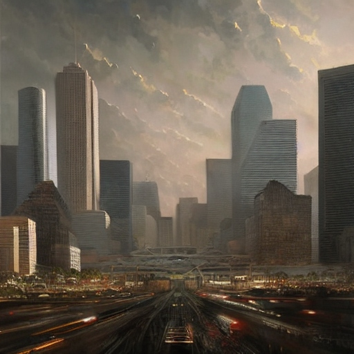 Social media reacts to AI images of future downtown Houston
