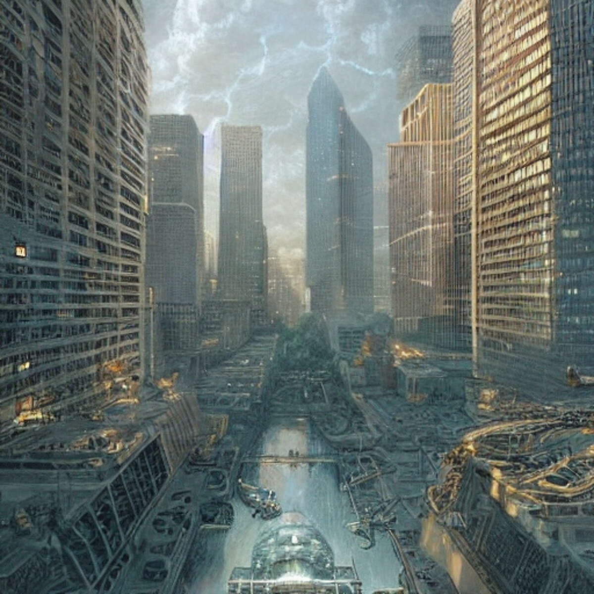 What future Houston will look like, according to an AI image generator