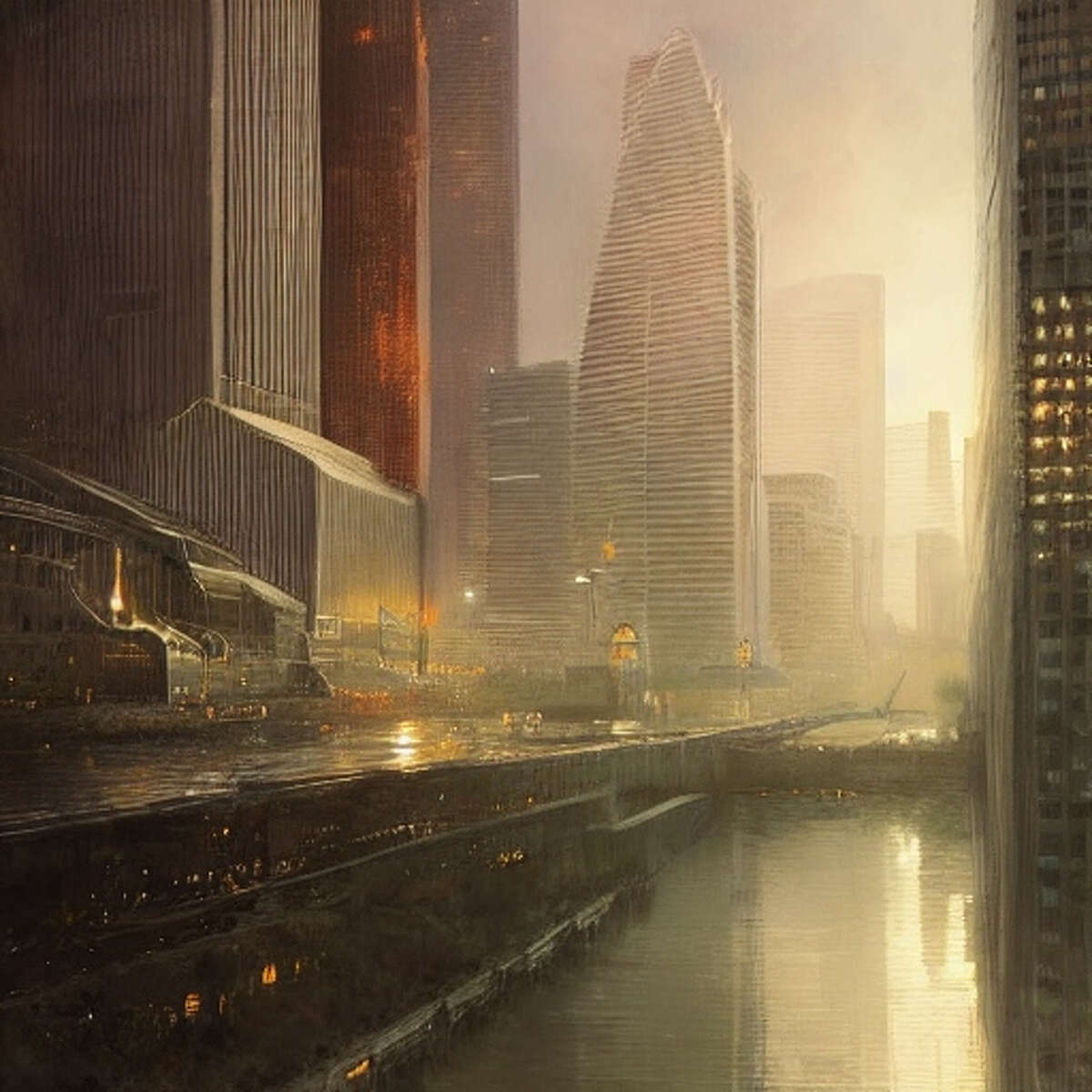 What future Houston will look like, according to an AI image generator