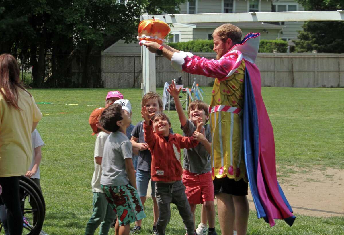 Photos: Old Greenwich School transforms into life-size Candyland