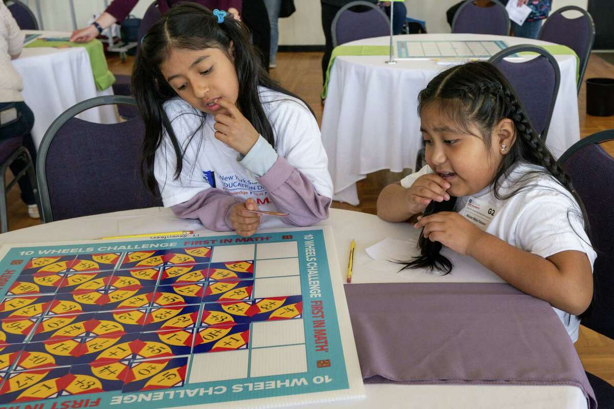Students use number skills in New York's math championship