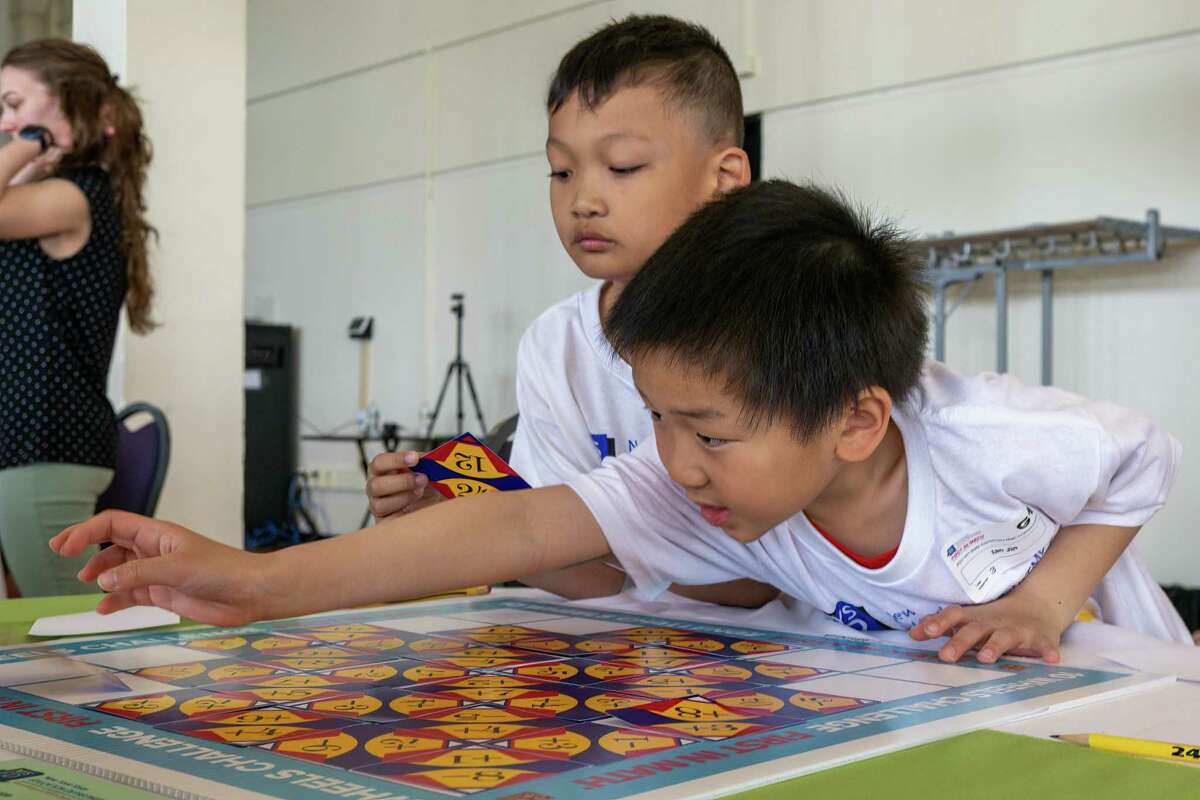 Students use number skills in New York's math championship