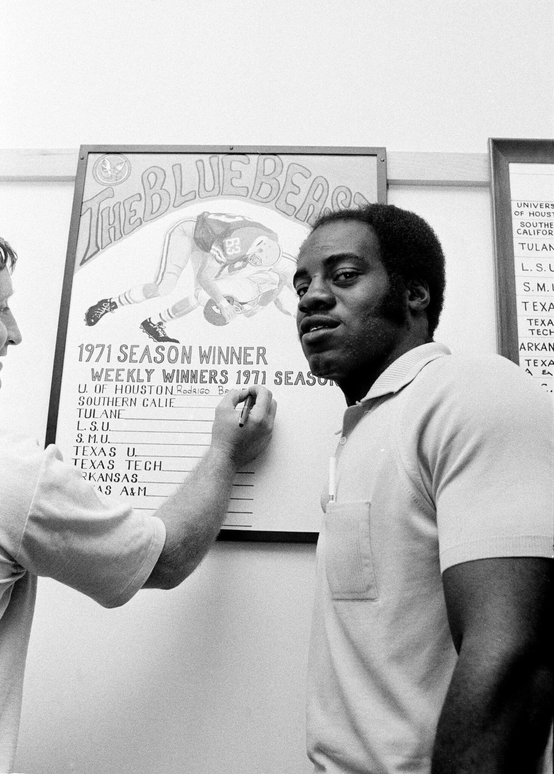 Rodrigo Barnes, one of Rice's first Black athletes, left bigger impact