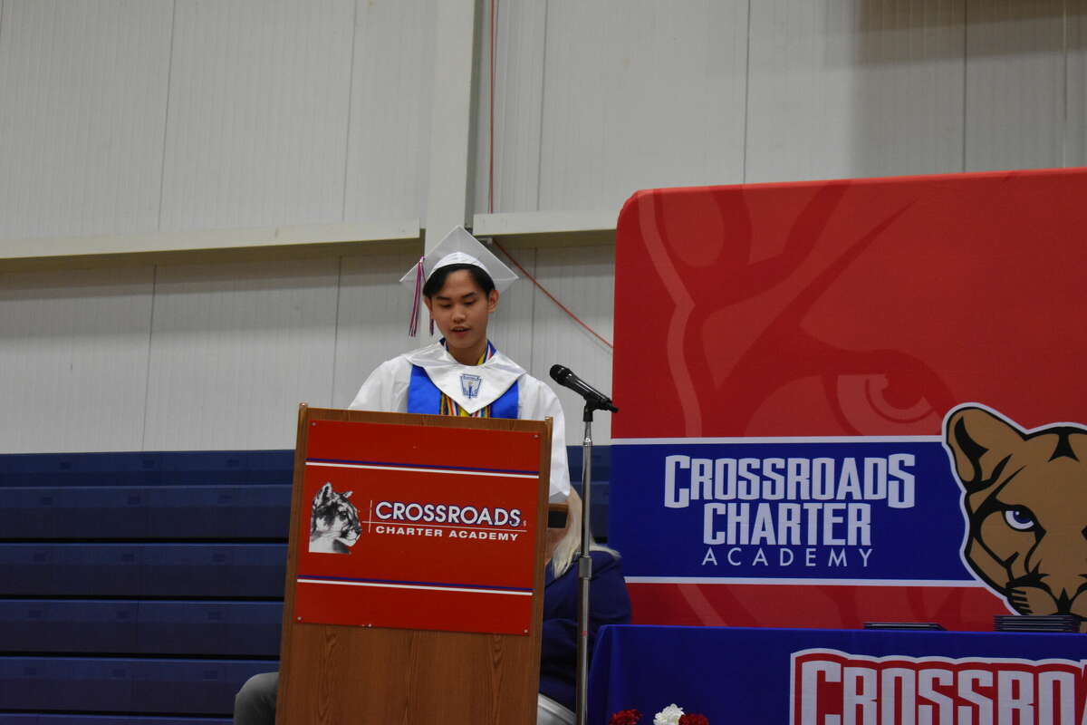 Crossroads Charter Academy graduates 11 seniors in Big Rapids