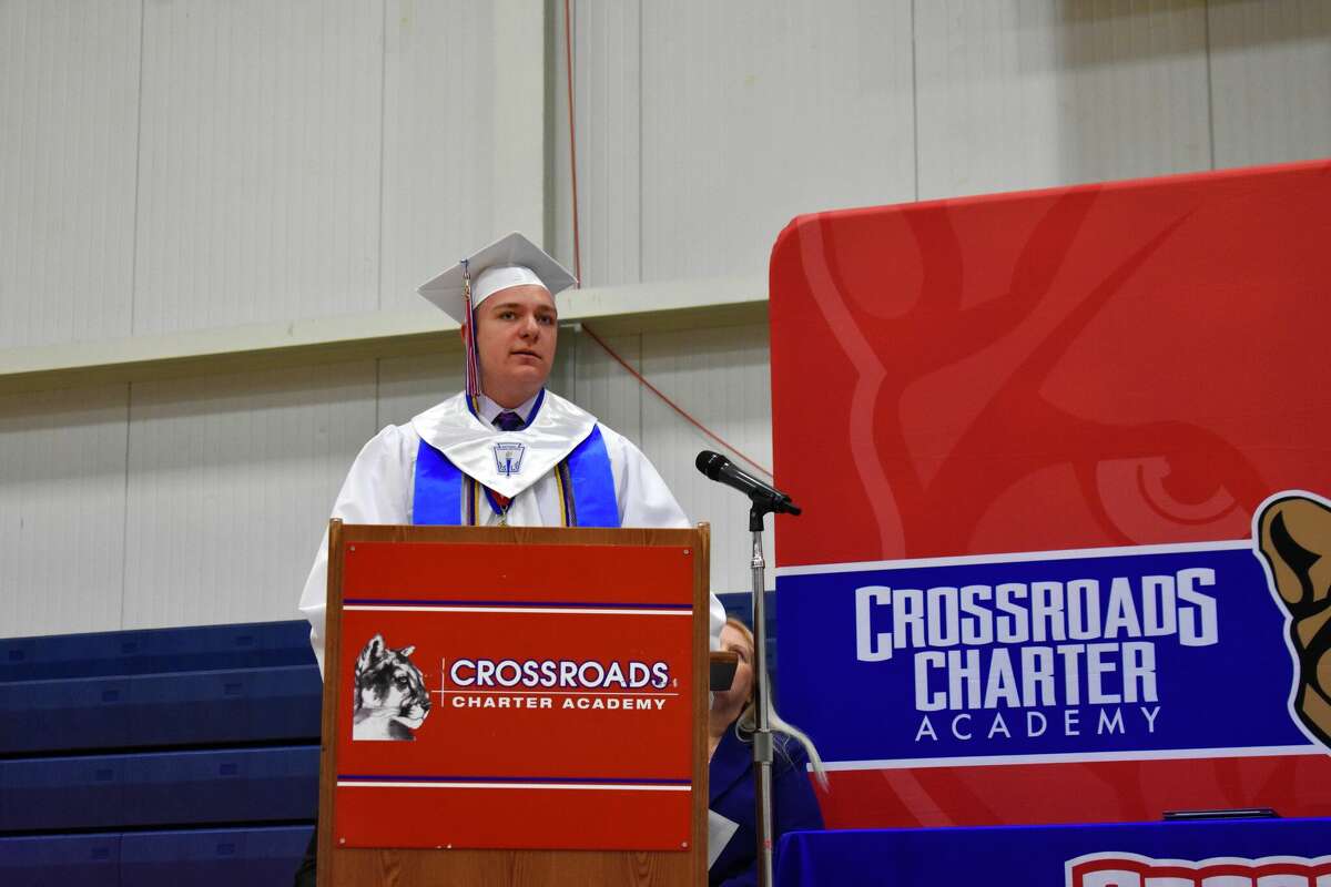 Crossroads Charter Academy graduates 11 seniors in Big Rapids