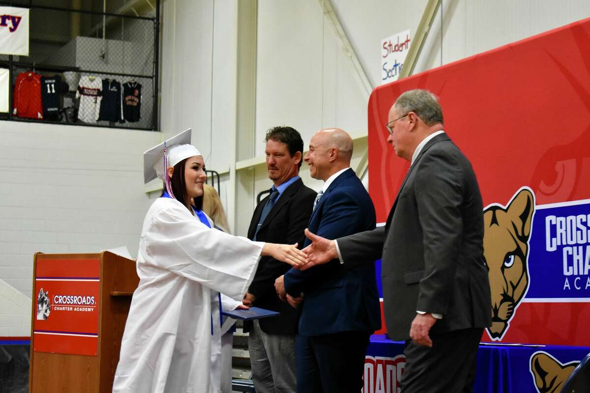 Crossroads Charter Academy graduates 11 seniors in Big Rapids
