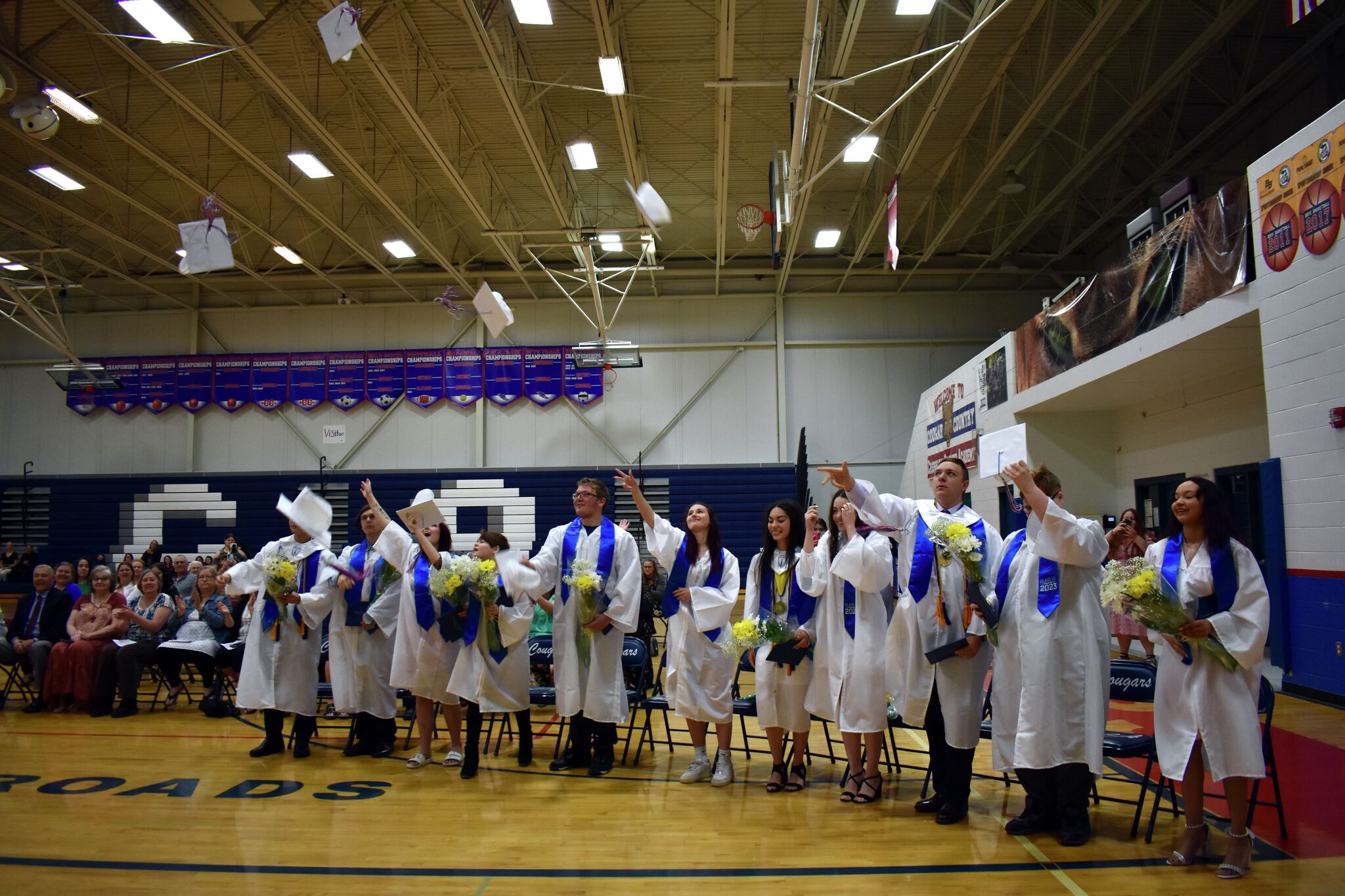 Crossroads Charter Academy graduates 11 seniors in Big Rapids