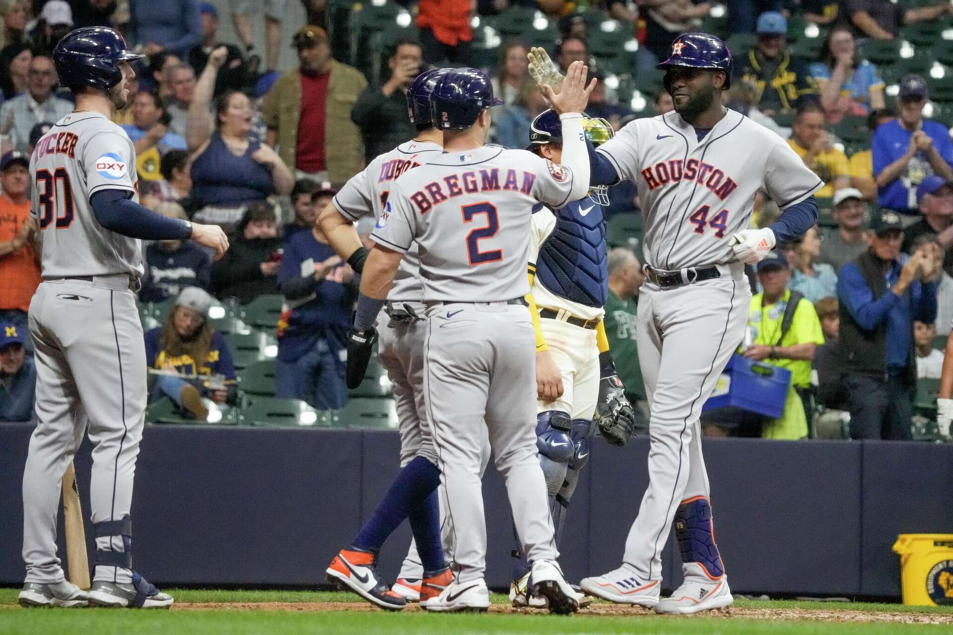 Houston Astros: Yordan Alvarez hits grand slam in win vs. Brewers